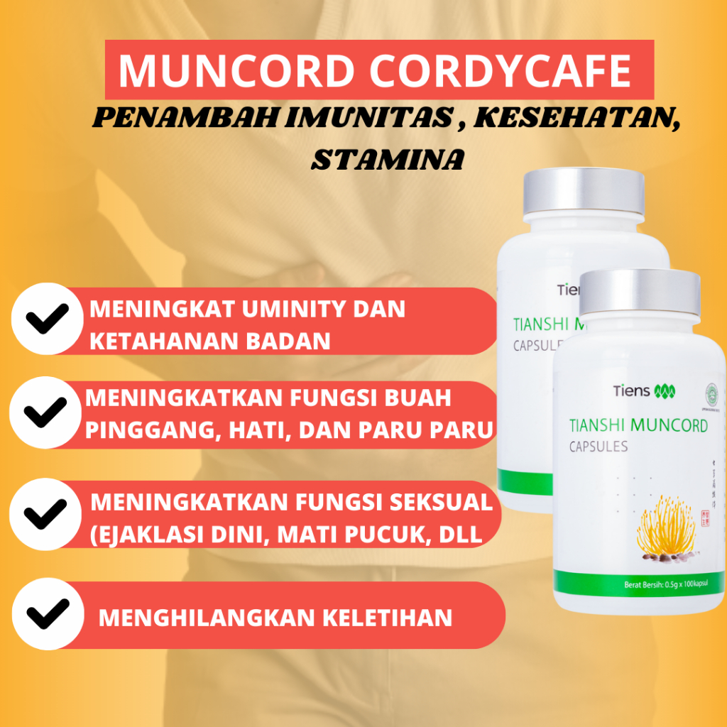 SUPPLEMENT TIANSHI MUNCORD || KIDNEY CLEAN SUPPLEMENT || LIVER DEROX ...
