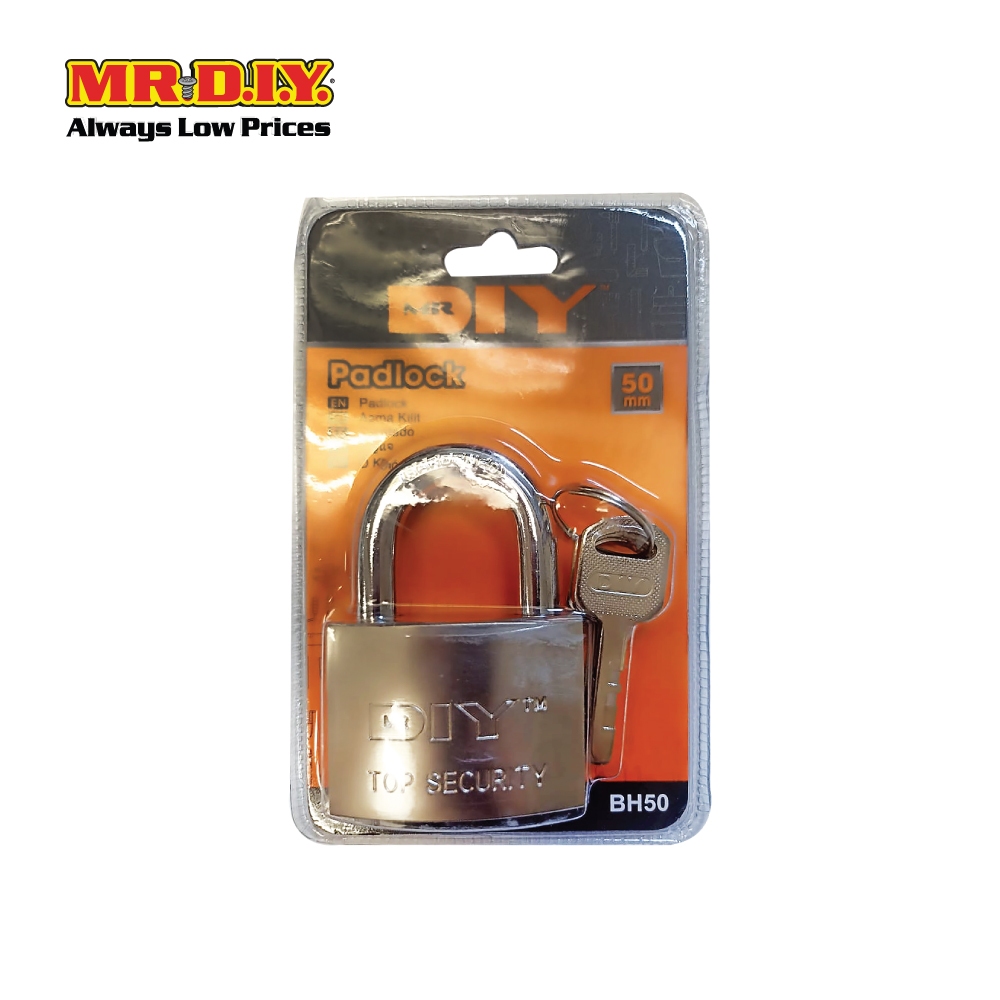 MR.DIY Heavy-Duty Brass Padlock (5cm) | Shopee Malaysia