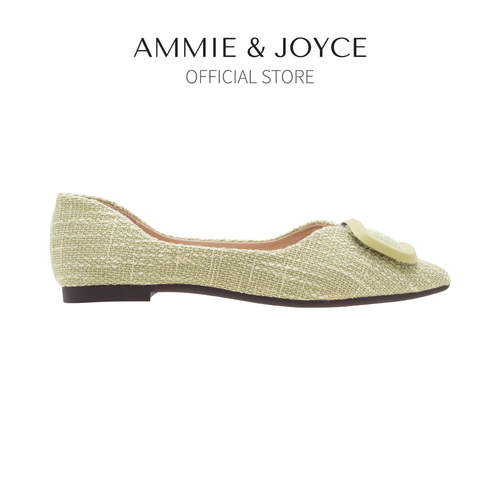AMMIE & JOYCE Hunter Flats Ladies Women Shoes (Green) | Shopee Malaysia