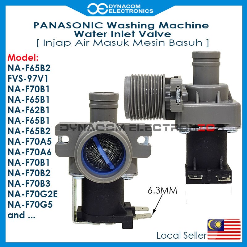 PANASONIC Washing Machine Water Inlet Valve [Injap Air Masuk Mesin ...