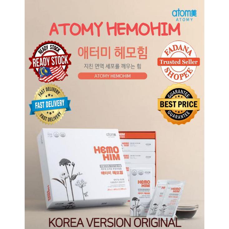 (Ready Malaysia)Korea Atomy-10box(20ml X 60ea) HemoHIM Immune system ...