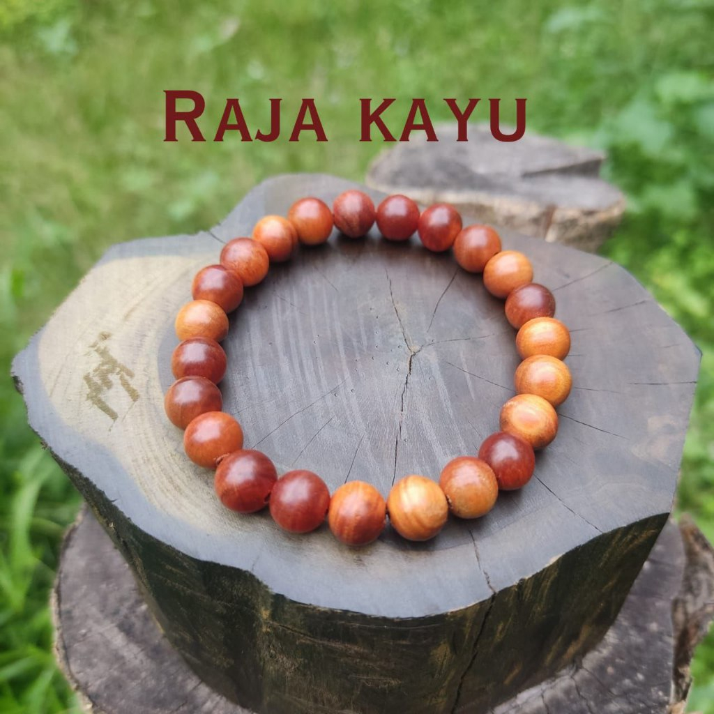 Gelang Teras Raja kayu Asli/Bracelet (8mm) | Shopee Malaysia