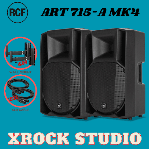 RCF ART 715-A MK4 - 15" 2-Way 1400W Active Speaker - Each / Pair ...
