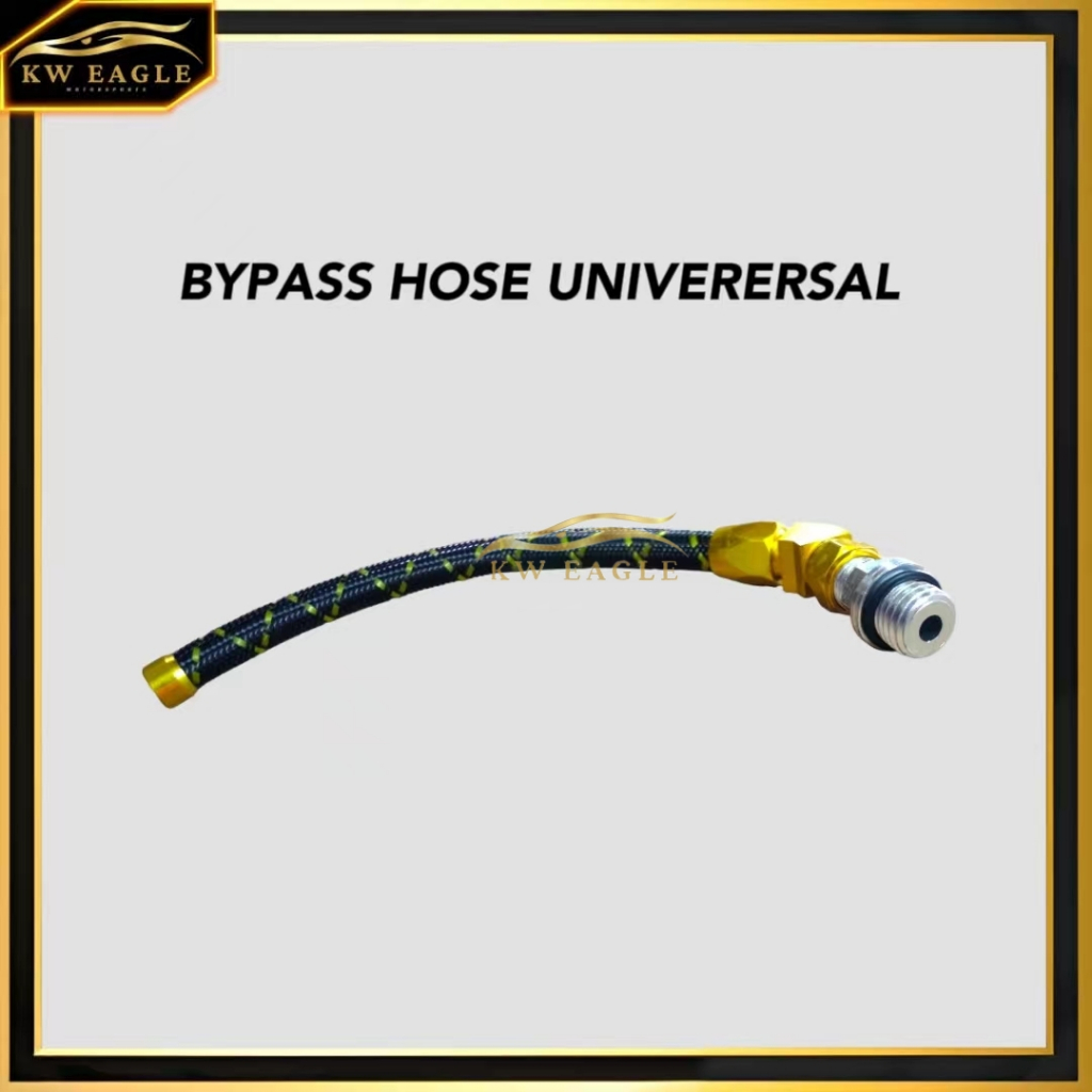 UNIVERSAL MOTORCYCLE ENGINE OIL HOSE BYPASS OIL HOSE PIPE TUBE MINYAK ...