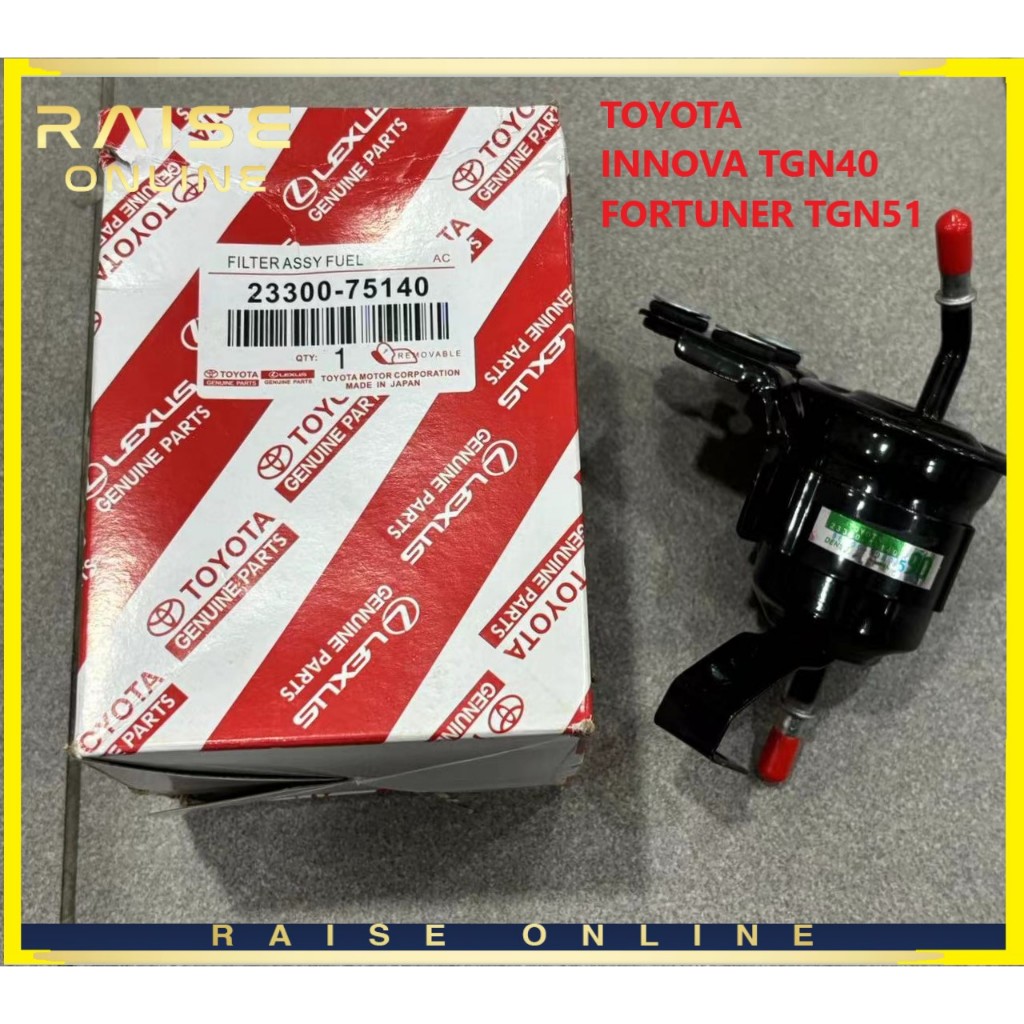 TOYOTA INNOVA TGN40 2.0, FORTUNER TGN51 2.7 FUEL FILTER WITH BRACKET ...