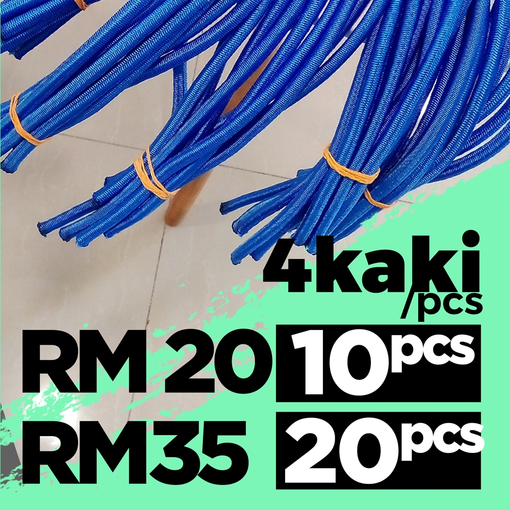 TALI GETAH KANVAS LORI | 4KAKI 10 & 20 pcs | Shopee Malaysia