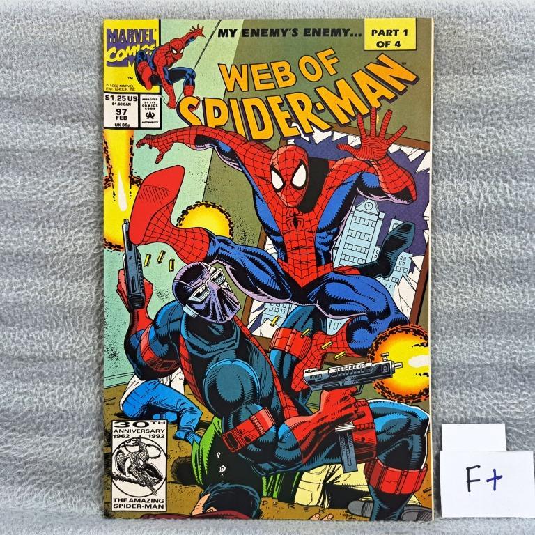 Web of Spider-Man #97 (1st Series) Marvel Comics (Key Issue) 1st App ...