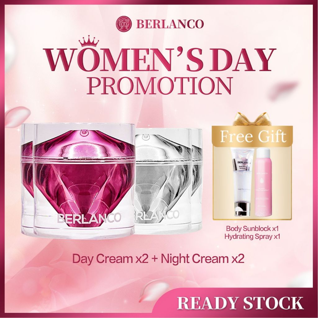 BERLANCO | Day Cream Collagen SPF30PA+++ Moisturizing Wrinkles ...