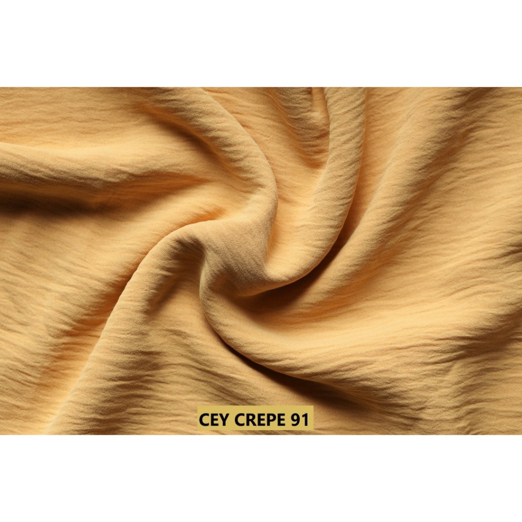 🔥 🔥CRUMPLED CEY CREPE KAIN PASANG ( BIDANG 60' /0.5 METER) 🔥 🔥 | Shopee ...