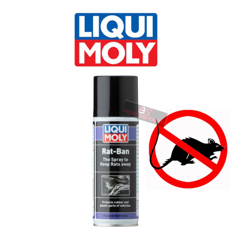 LIQUI MOLY RAT-BAN SPRAY / MARTEN SPRAY / ANTI MOUSE ( 200ml ) | Shopee ...
