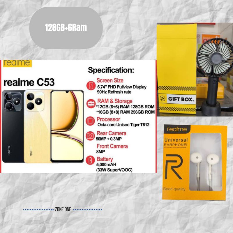 REALME C53 128+6GB&256GB+8GB | Shopee Malaysia