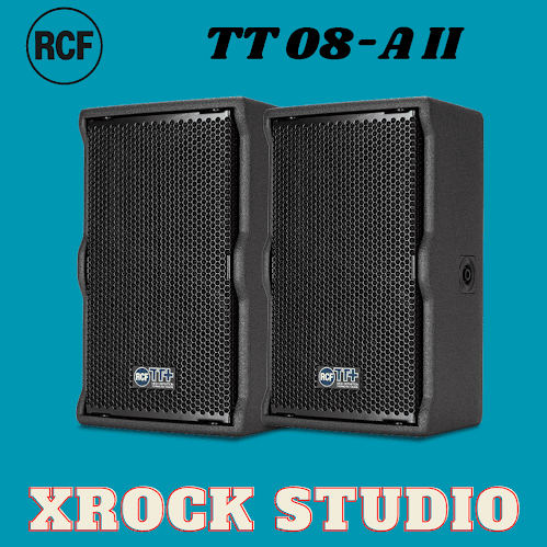 RCF TT08-A Active Precision Monitor Speaker - Each / Pair ( TT 08-A / TT08A / TT 08A ) | Shopee ...