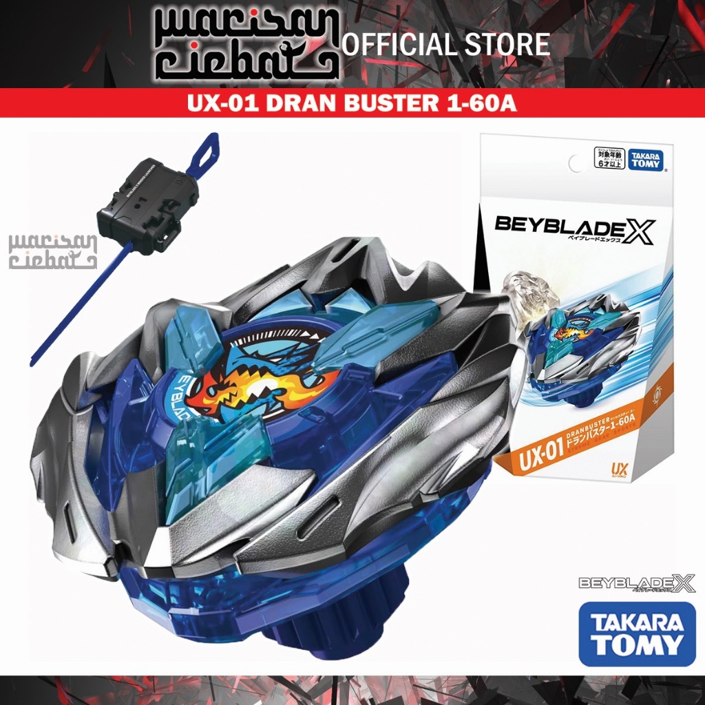 Takara Tomy Beyblade X UX-01 Starter Dran Buster 1-60A | Shopee Malaysia
