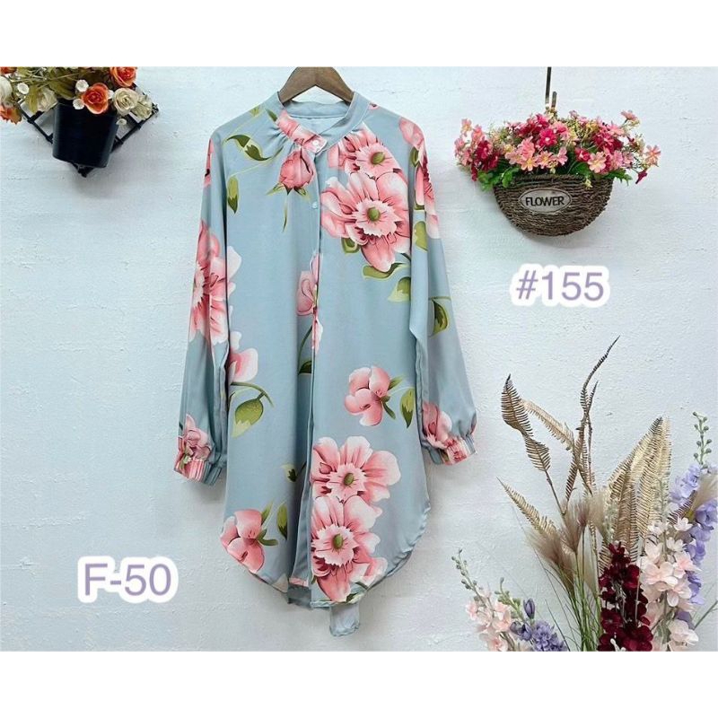 🔥 TMB 🔥 Blouse labuh saiz besar / Blouse big size / Baju saiz besar ...