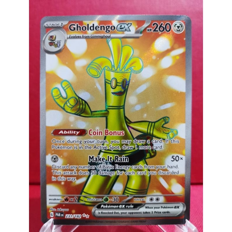 Pokémon TCG Singles - Gholdengo ex #231/182 | Shopee Malaysia