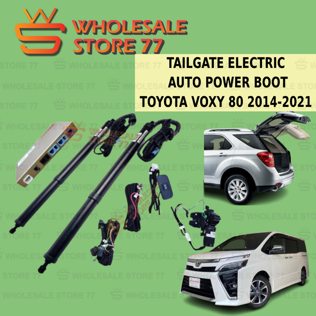 WARRANTY | Toyota Voxy 80 2014-2021 Plug & Play Electric Auto Tailgate Power Boot Soft Close ...