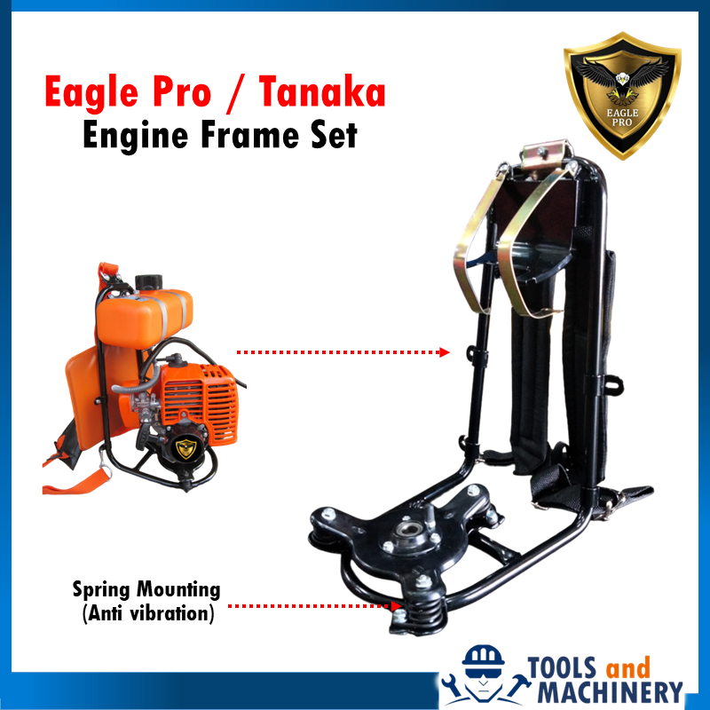Eagle Pro Tanaka Sum328 Brush Cutter Engine Frame Set Tapak Mesin ...