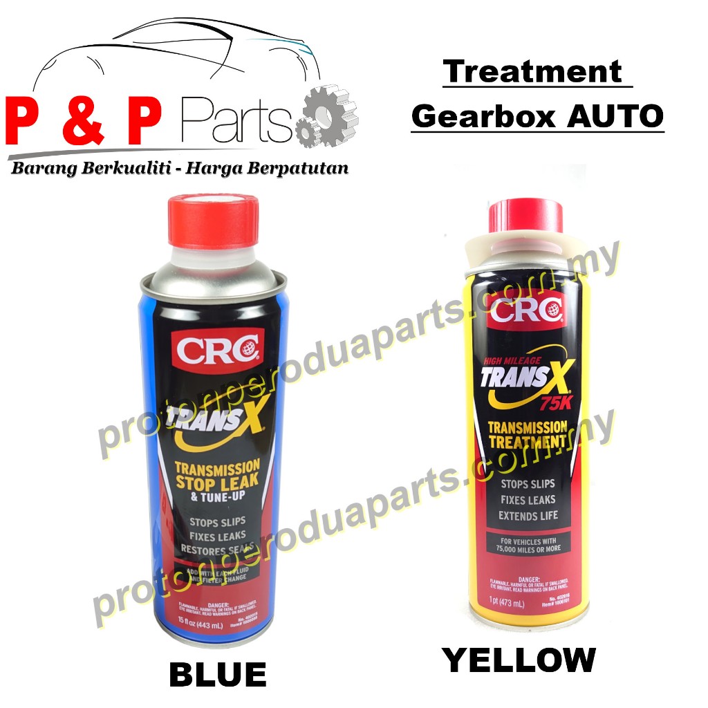 ATF Treatment Automatic Gearbox - Trans X Blue Yellow | Shopee Malaysia
