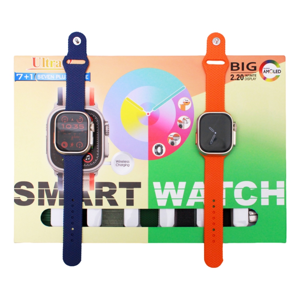 Ultra 2 New Smart Watch 7 in 1 Smart Watch 2.2inch Big Full Screen ...