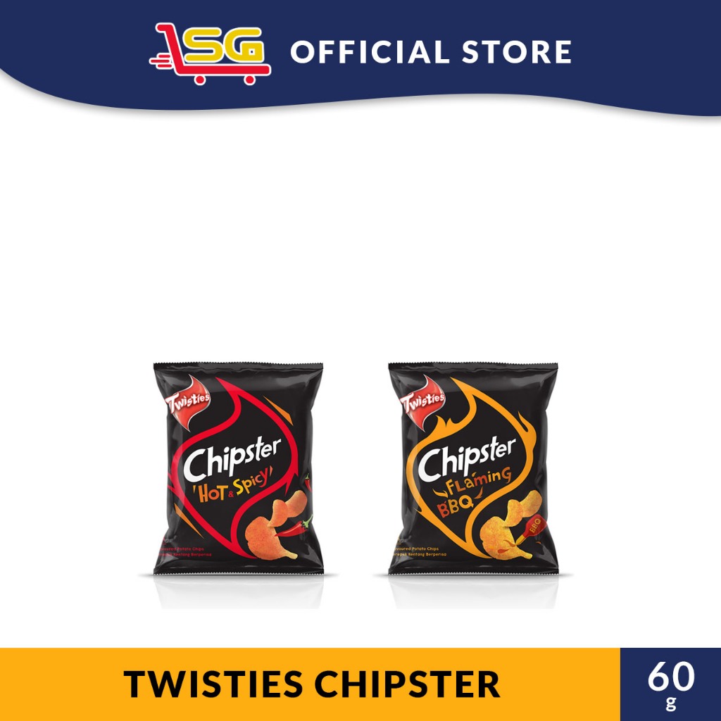 SG | Twisties Chipster Snack Hot & Spicy / Flaming BBQ (60g) | Shopee ...