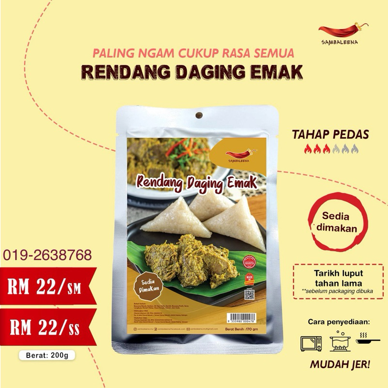 🌟HQ🌟 Paru & Daging Rangup Cheese Pedas 200g By Hero Chef | Garing ...