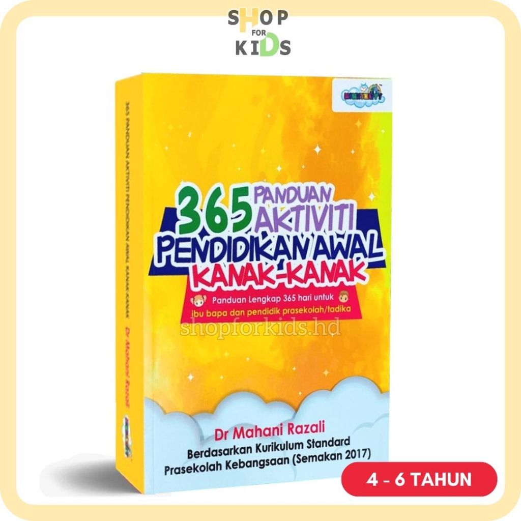 [WHOLESALE] BUKU 365 PANDUAN AKTIVITI PENDIDIKAN AWAL KANAK KANAK 4-6 ...
