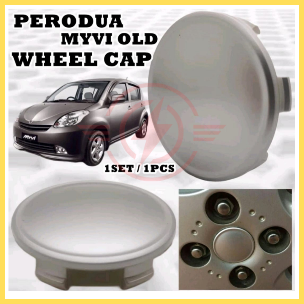 Original Perodua Rim Cap Old Sport Rim Wheel Cap Cover Silver Myvi D73A ...