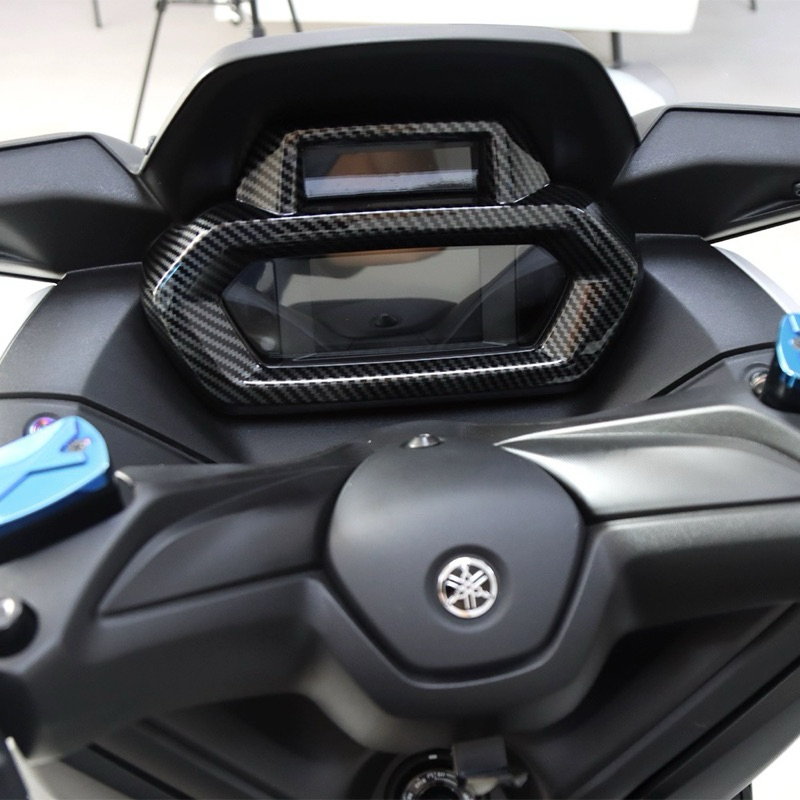 YAMAHA XMAX V2 METER COVER CARBON FRAME COVER CARBON XMAX250 V2 METER ...