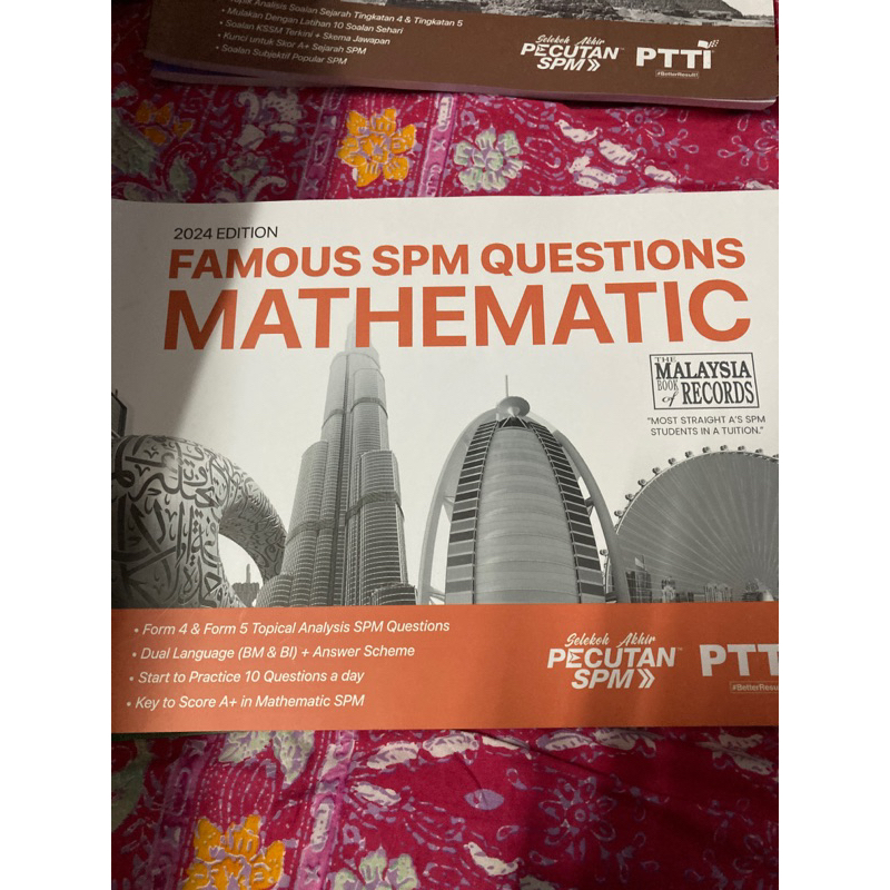 BUKU SELEKOH AKHIR PTTI | edisi 2024 | Bm & Bi | Sejarah | Matematik ...