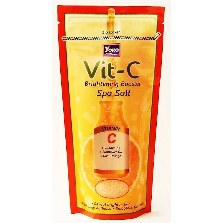 YOKO Luminous Citrus Bliss Vitamin C Body Scrub (300g) - Spa Salt ...