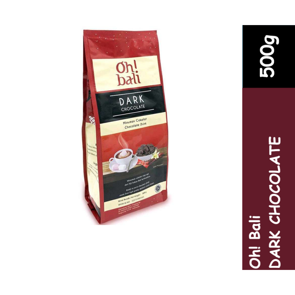 OH BALI Dark Chocolate 500g | Shopee Malaysia