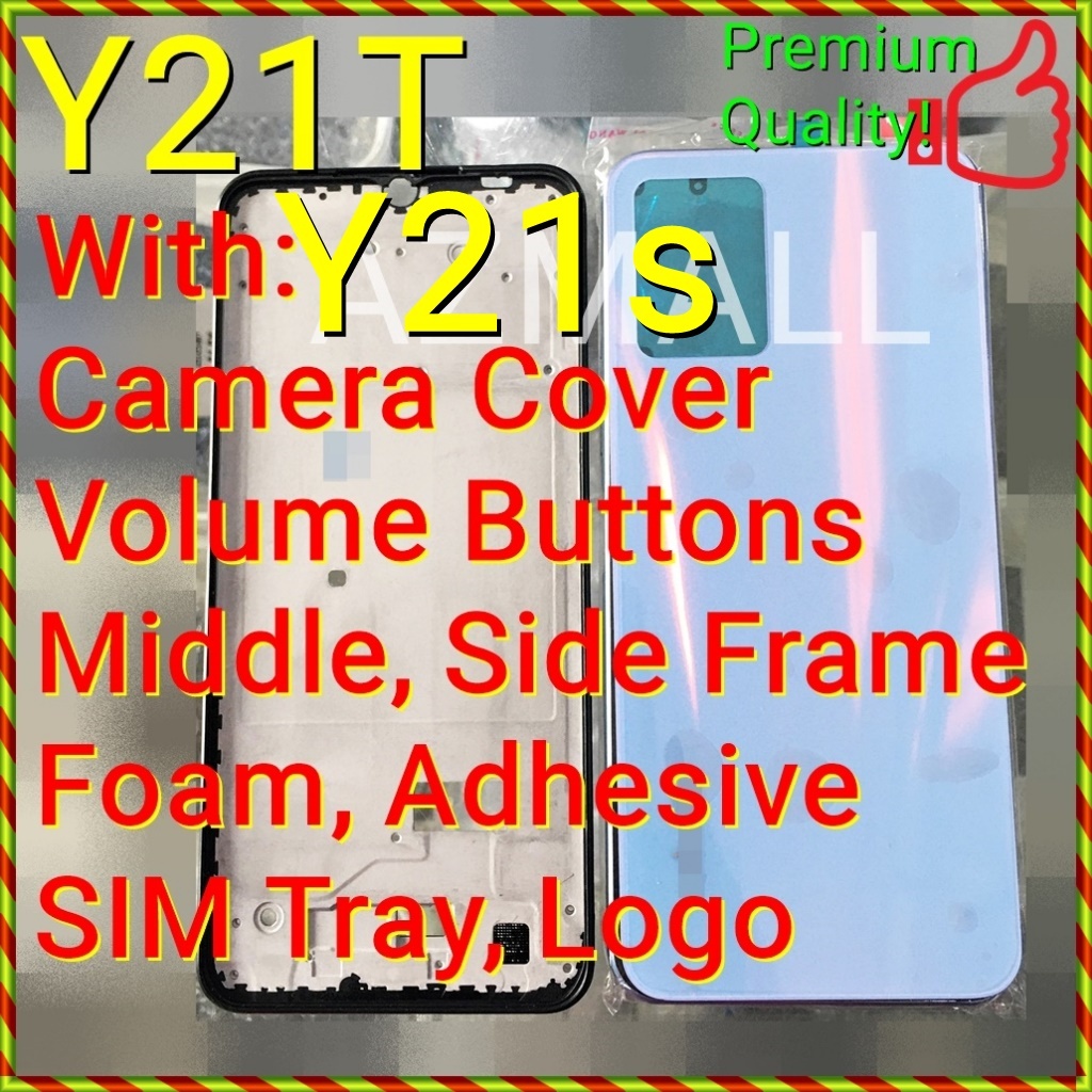 (2 Colors) NEW ORI Full Housing Middle Frame Battery Cover SIM Tray for ...