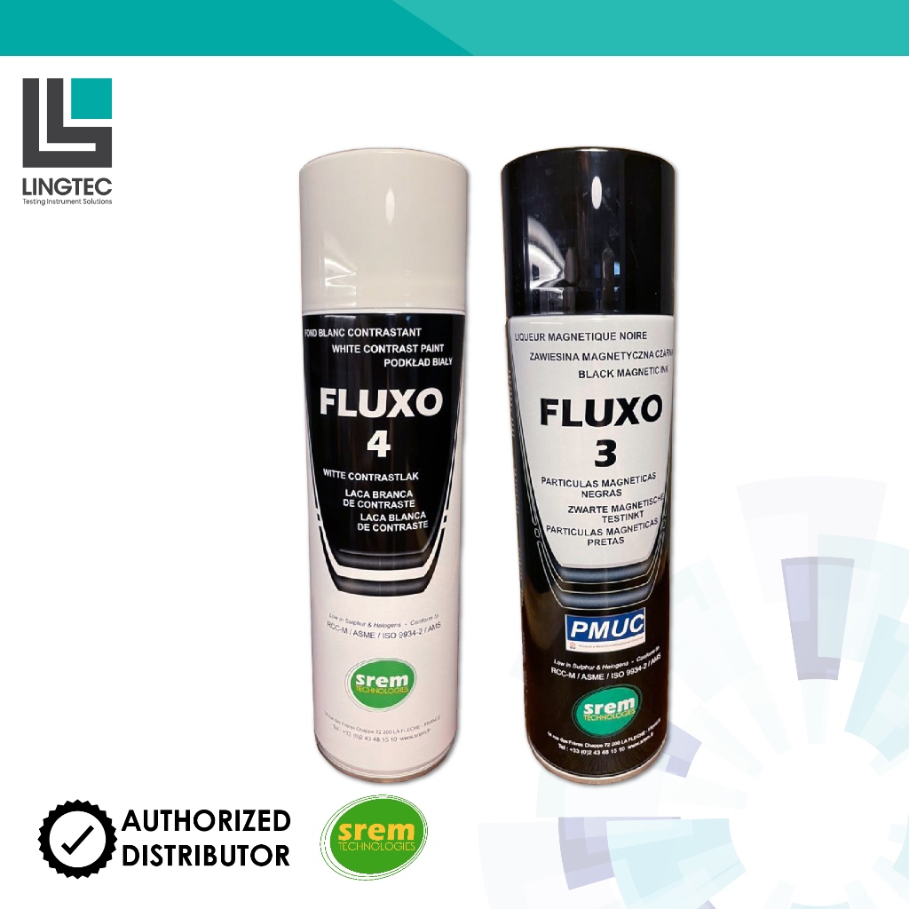 Fluxo NDT Black Magnetic Ink & White Contrast Paint 500ml | Shopee Malaysia