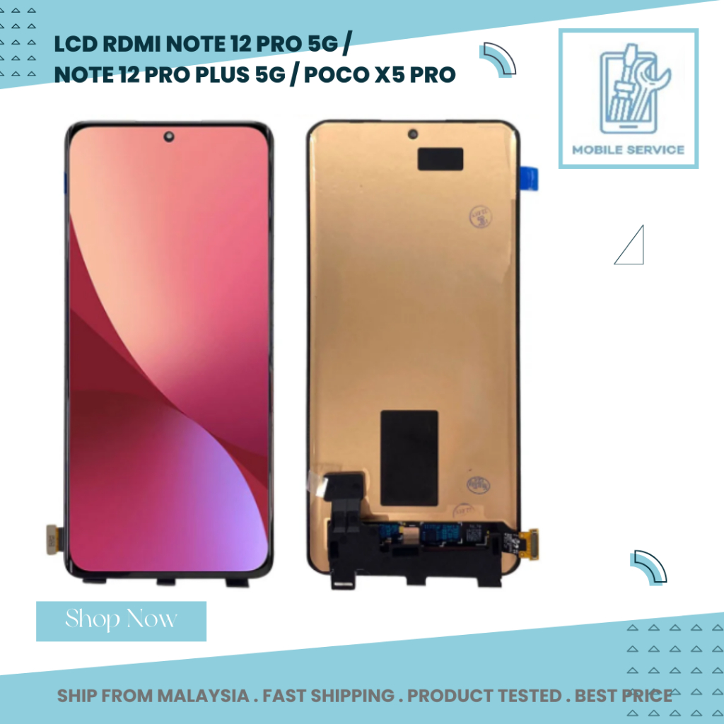LCD REDMI NOTE 12 PRO 5G / 12PRO PLUS 5G / POCO X5PRO Dipslay + Touch ...