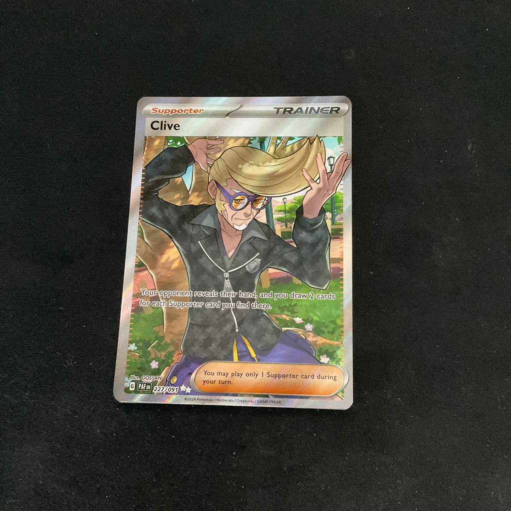 Pokemon Trading Card Game TCG: Clive 227/091 - Illustration Rare ...