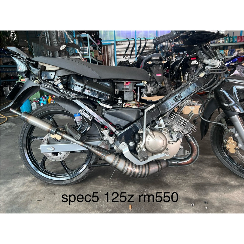 Ekzos Pipe On Spec5 125zr Bani Motorpart | Shopee Malaysia