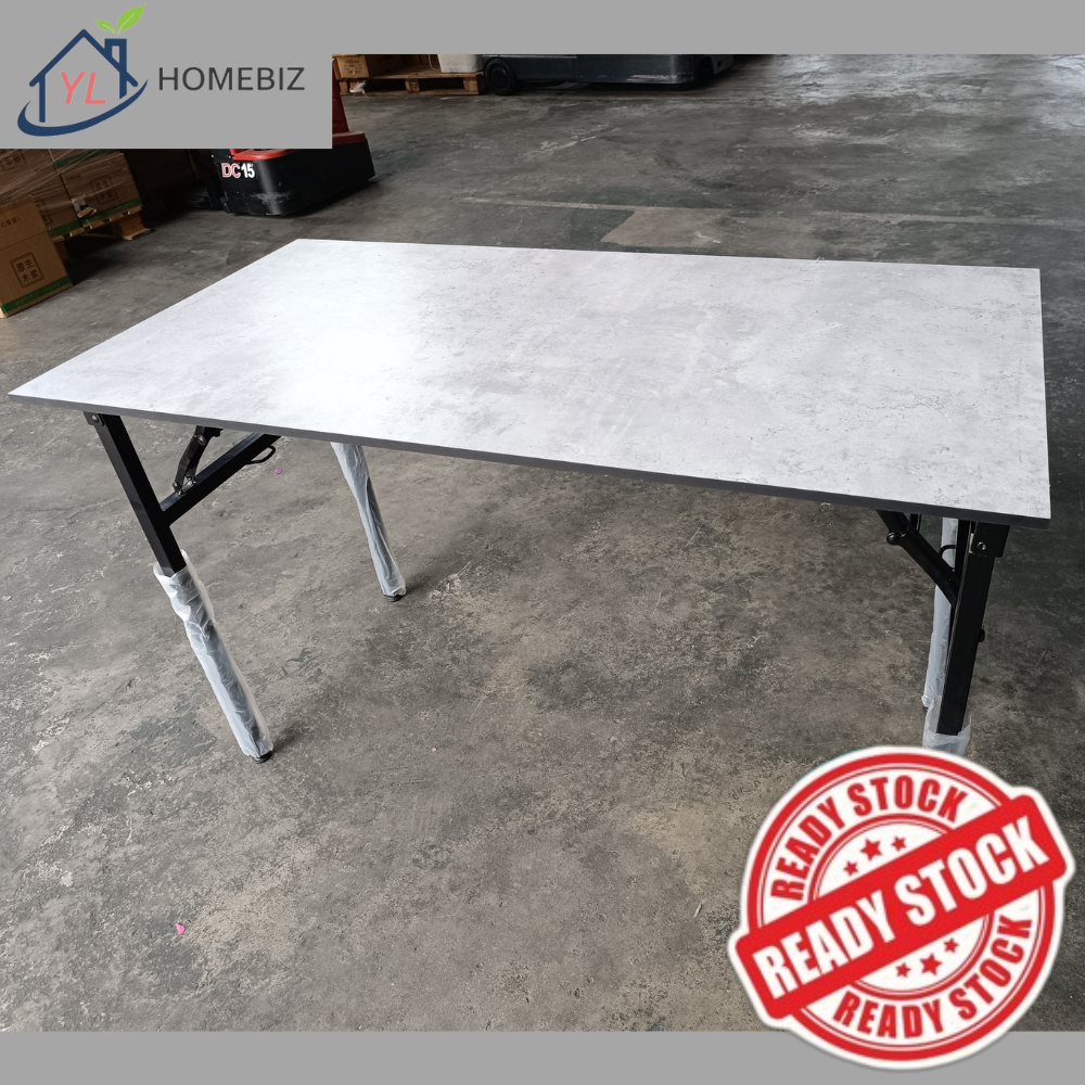 LONG Banquet Table/Foldable Table/Meja Banquet Petak/Rectangular Tables ...