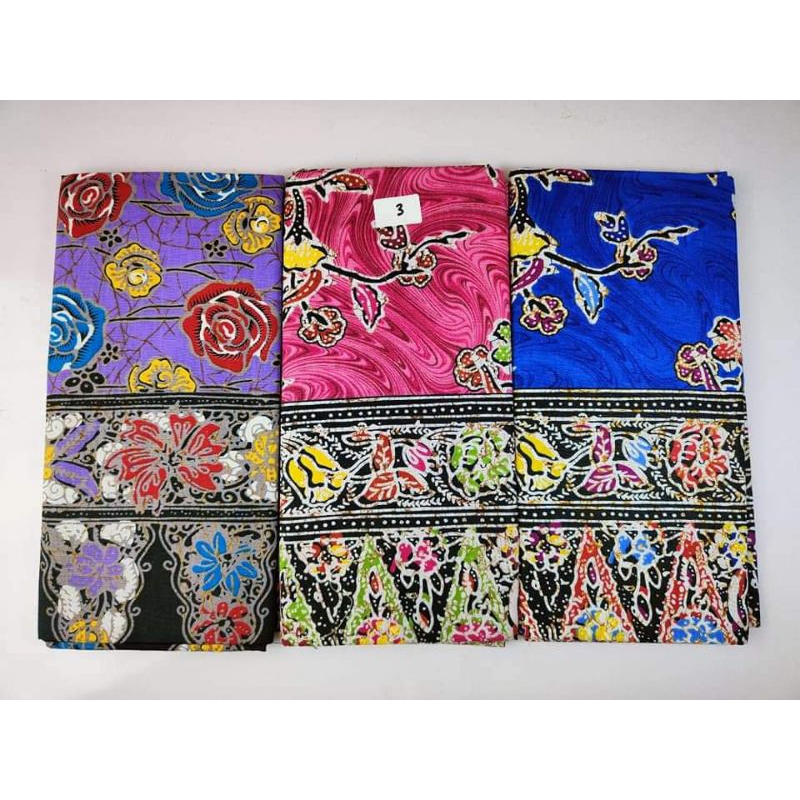 🔥PROMO BATIK ASLI TERENGGANU ADA COP PADA KAIN HARGA MURAH | Shopee ...
