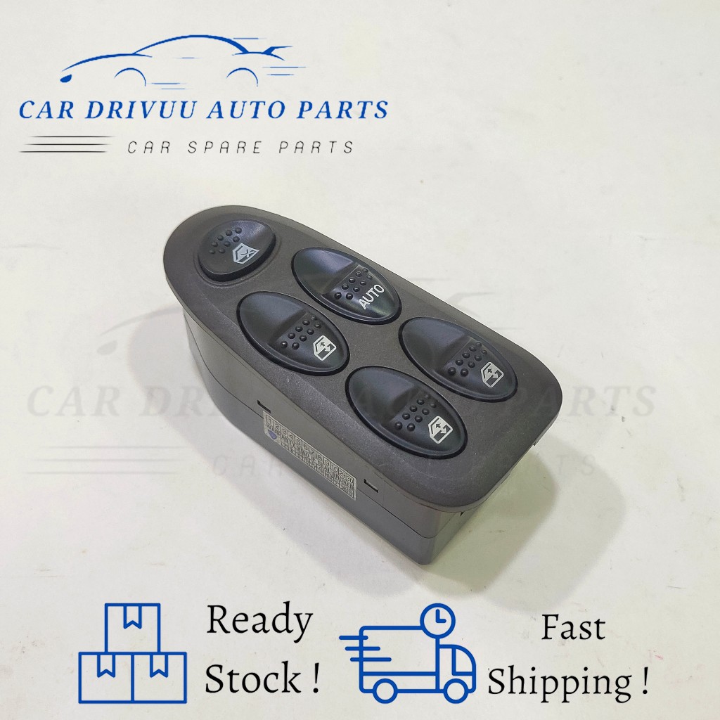 Proton Waja Power Window Switch / Suis Tingkap (Main)(Brown Colour ...