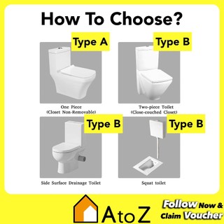 Flush Toilet Flush Set Pam Tandas Flush Duduk Toilet Flush Valve 馬桶水箱配件 ...