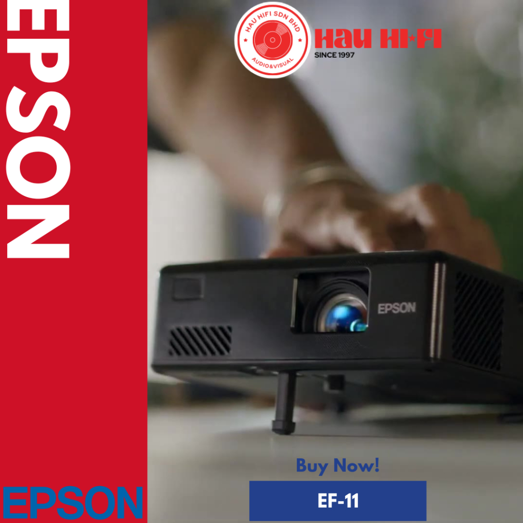 Epson EpiqVision Mini EF-11 Mini Portable Full HD Home Theater Laser ...
