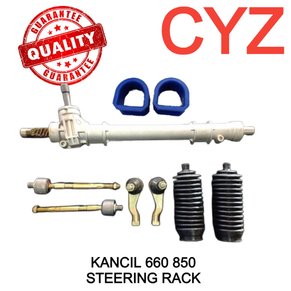 100% NEW Steering Rack KANCIL 660, 850 NO POWER STEERING (MANUAL ...