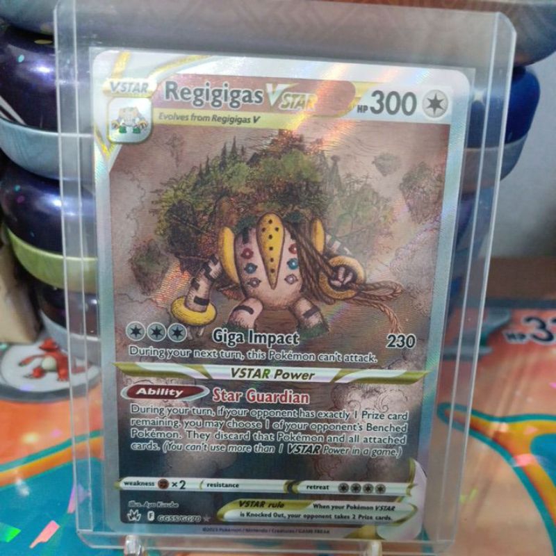 Regigigas VSTAR - GG55/GG70 - Ultra Rare | Shopee Malaysia