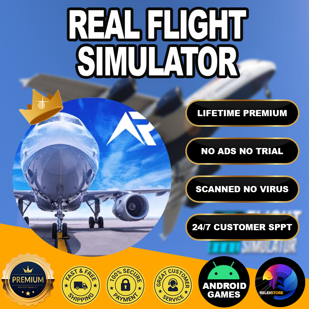 REAL FLIGHT SIMULATOR ️BEST SELLER ️Android GAME | 👑Lifetime Premium👑 ...