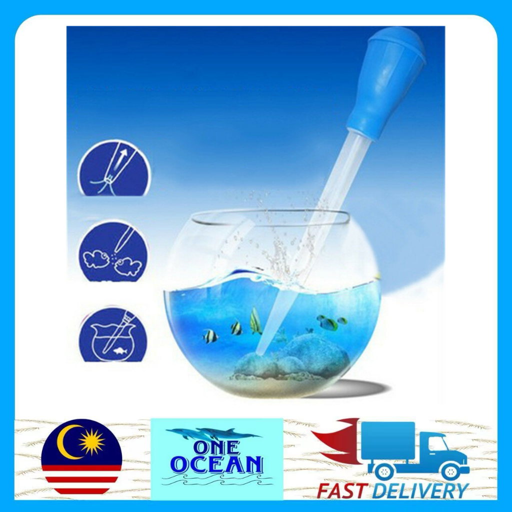 Aquariums Fish Tank Water Changer Gravel Cleaner Mini Siphon Pump ...