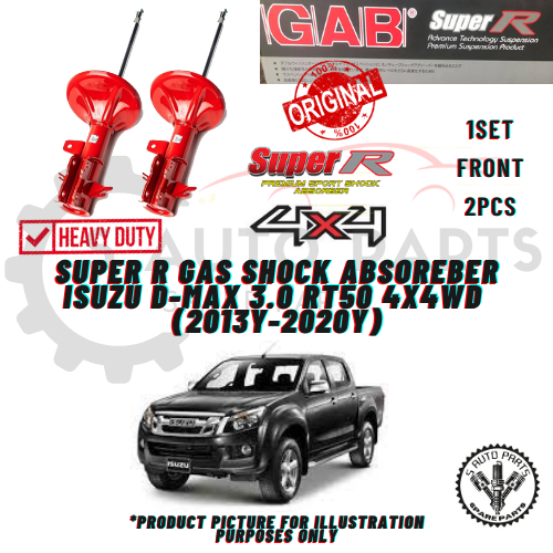 ISUZU D-MAX 3.0 RT50 4X4WD (2013Y-2020Y) (FRONT) GAB SUPER R SPORT ...