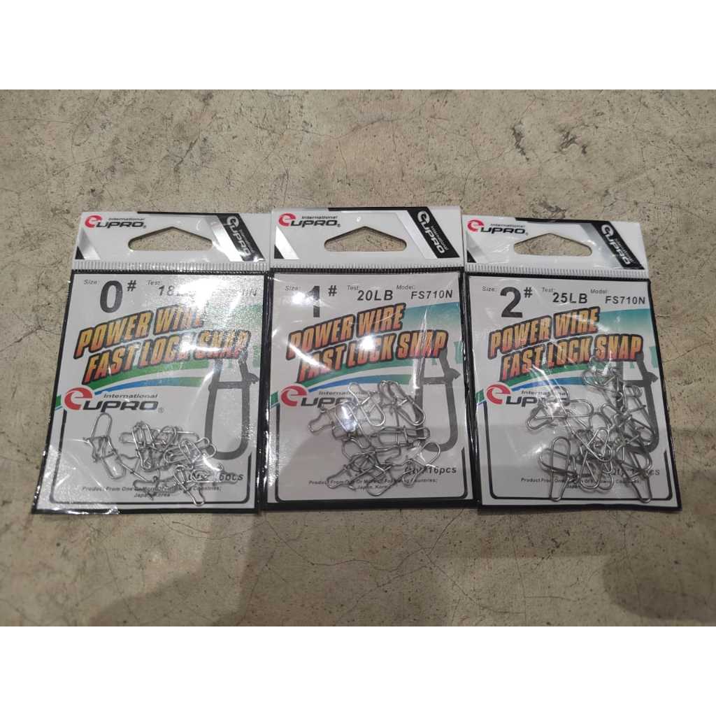 EUPRO POWER WIRE FAST LOCK SNAP (FS710N) | Shopee Malaysia