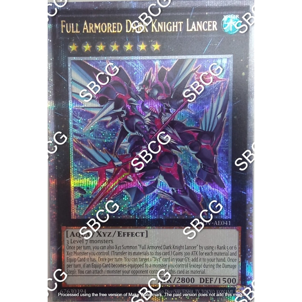 Age of Overlord "Full Armored Dark Knight Lancer" ( AGOV - AE041 ) | Shopee Malaysia
