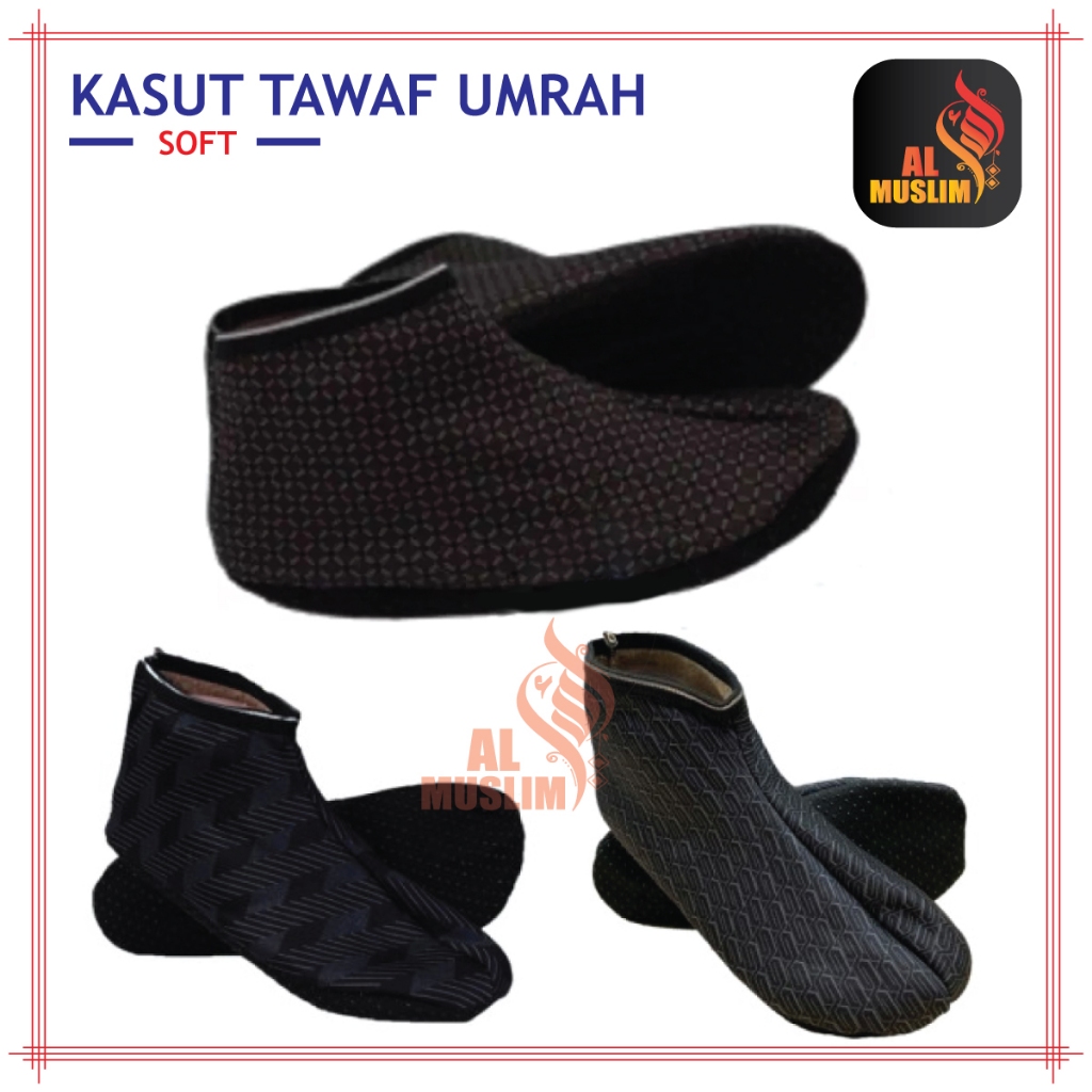 Kasut/Stokin Tawaf Umrah Dan Haji Size Tinggi (MUSLIMIN & MUSLIAMAH ...