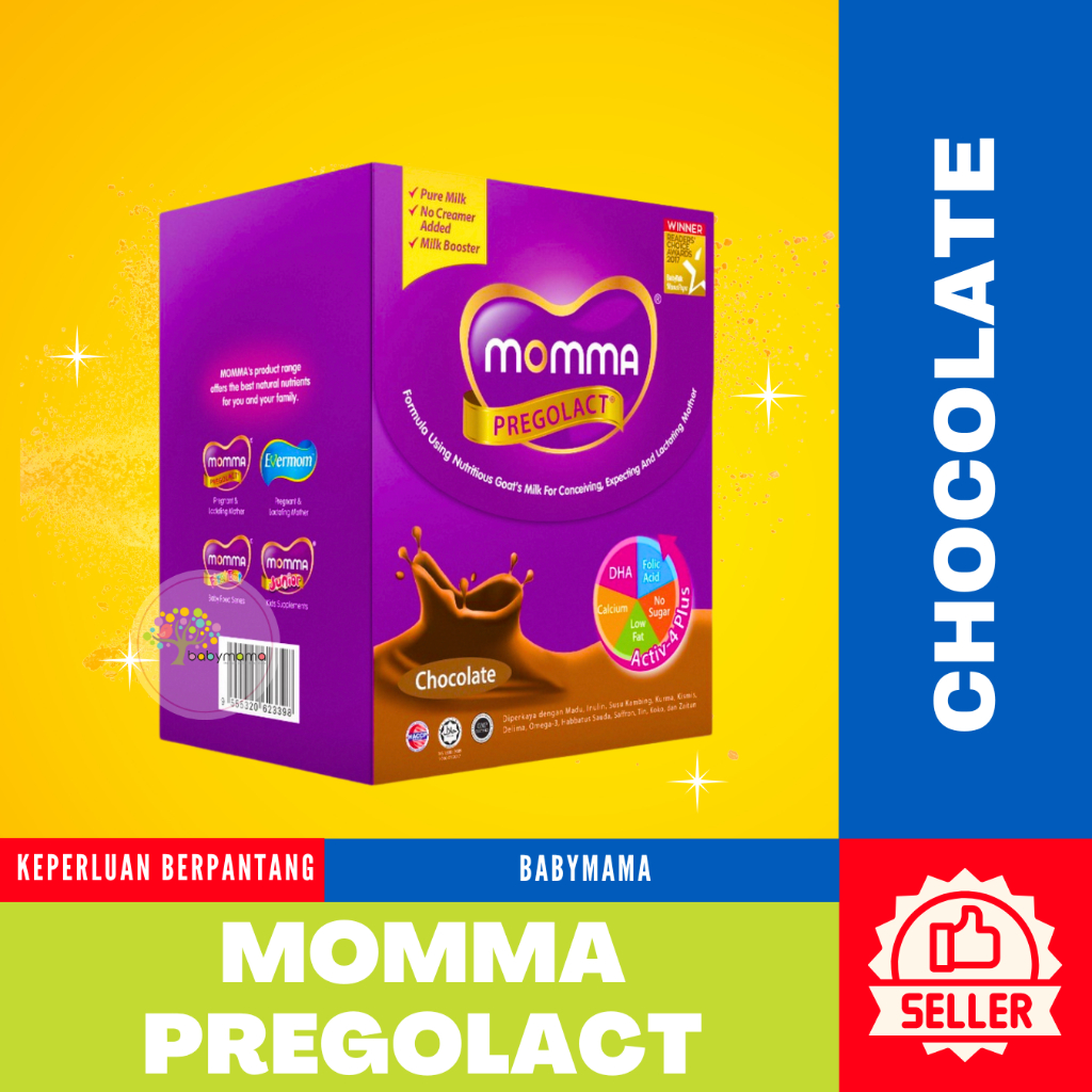 MOMMA PREGOLACT | MILK BOOSTER BREASTFEEDING | SET COMBO | Shopee Malaysia